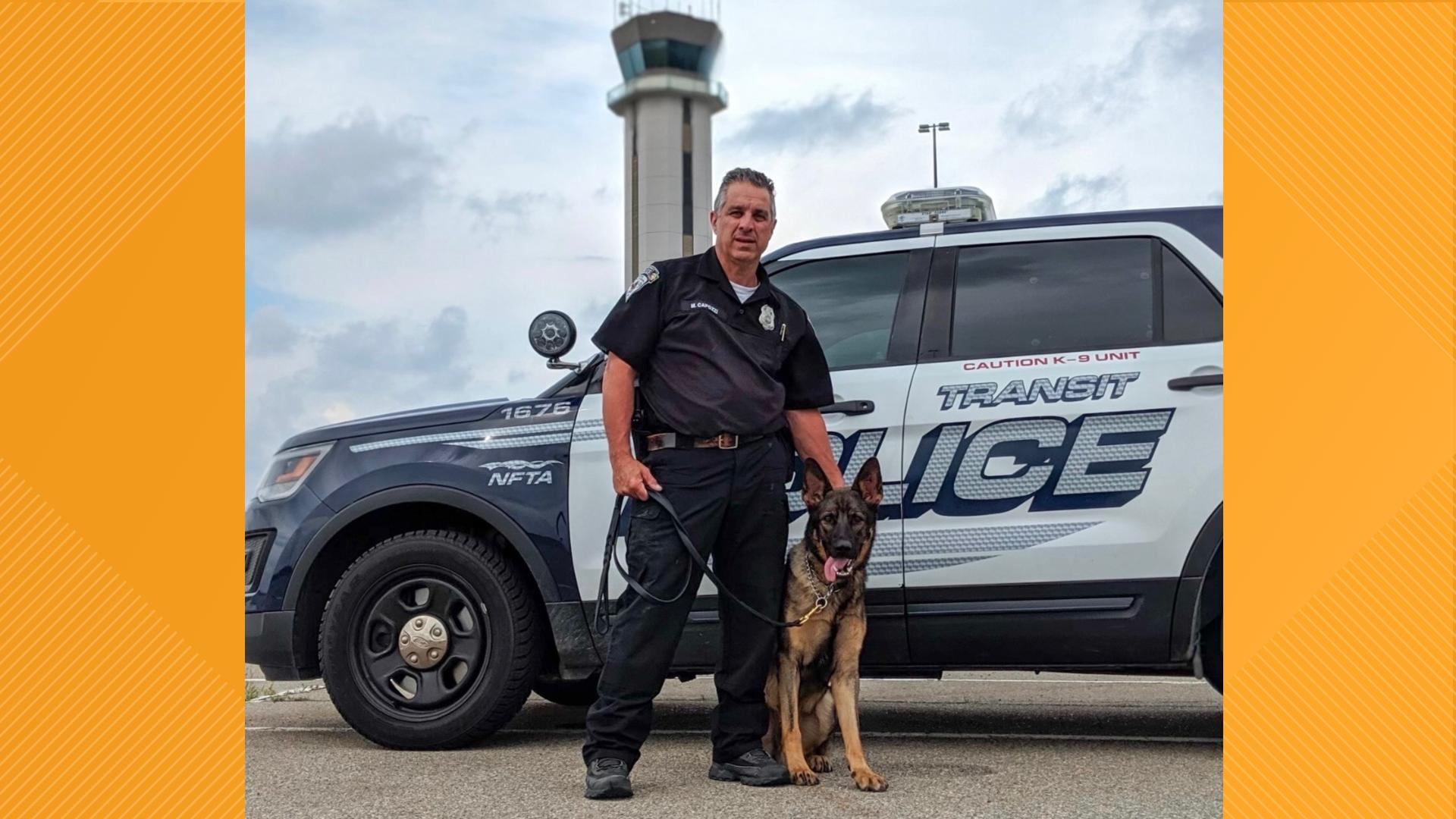 Ticket to the Super Bowl is no problem for NFTA K-9 team | wgrz.com