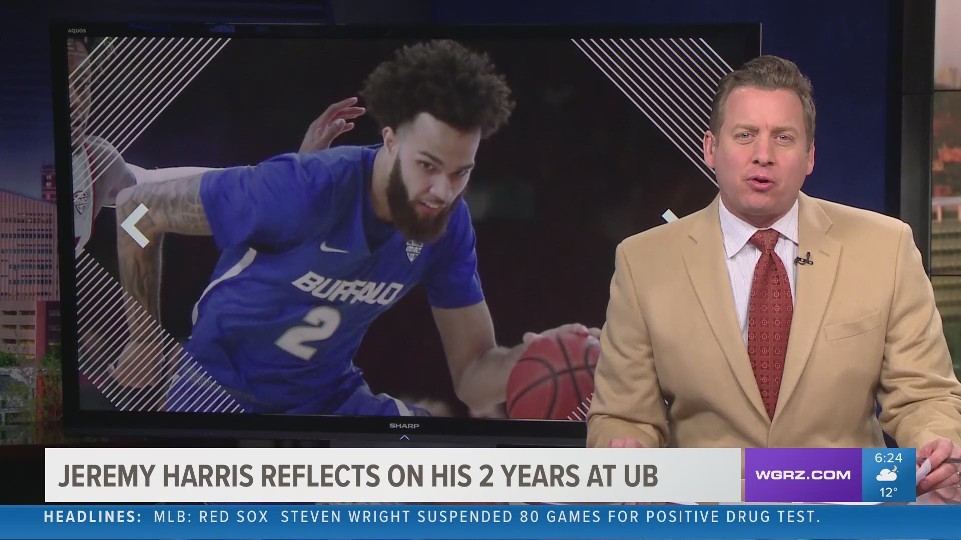 Jeremy Harris reflects on his two years at UB | wgrz.com
