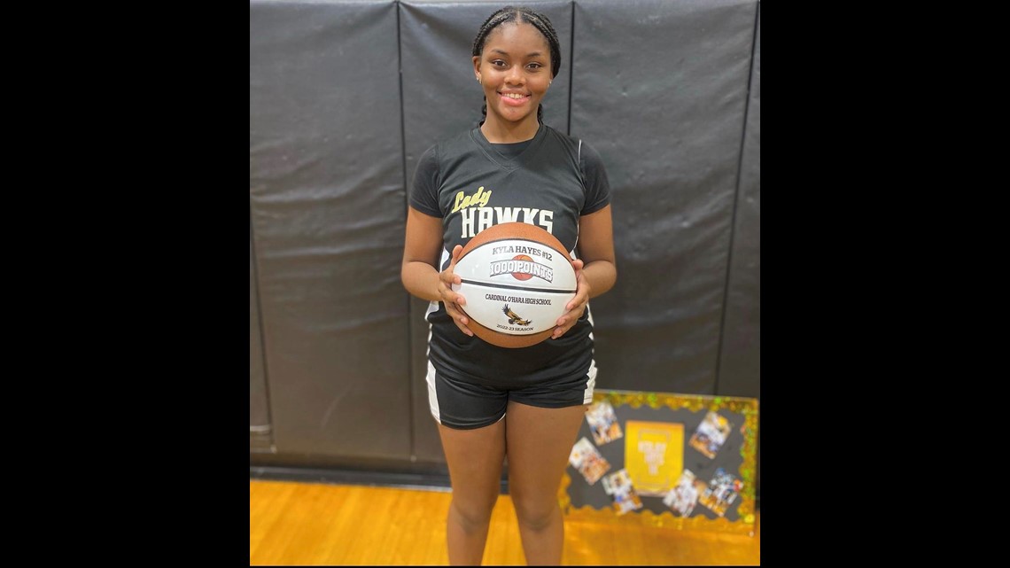 Cardinal O'Hara sophomore Kyla Hayes tops 1,000 points | wgrz.com