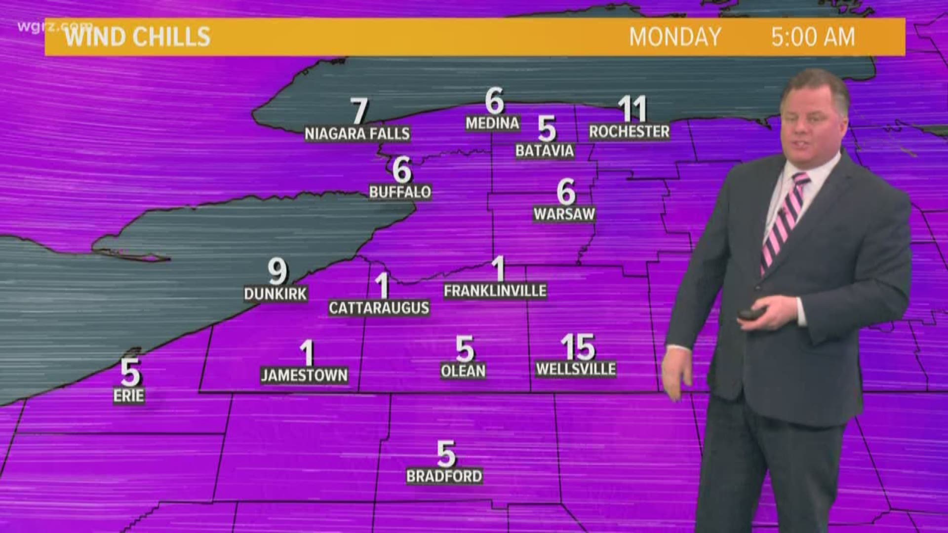 Storm Team 2 Patrick Hammer's Daybreak Forecast for 2/25/2019 | wgrz.com