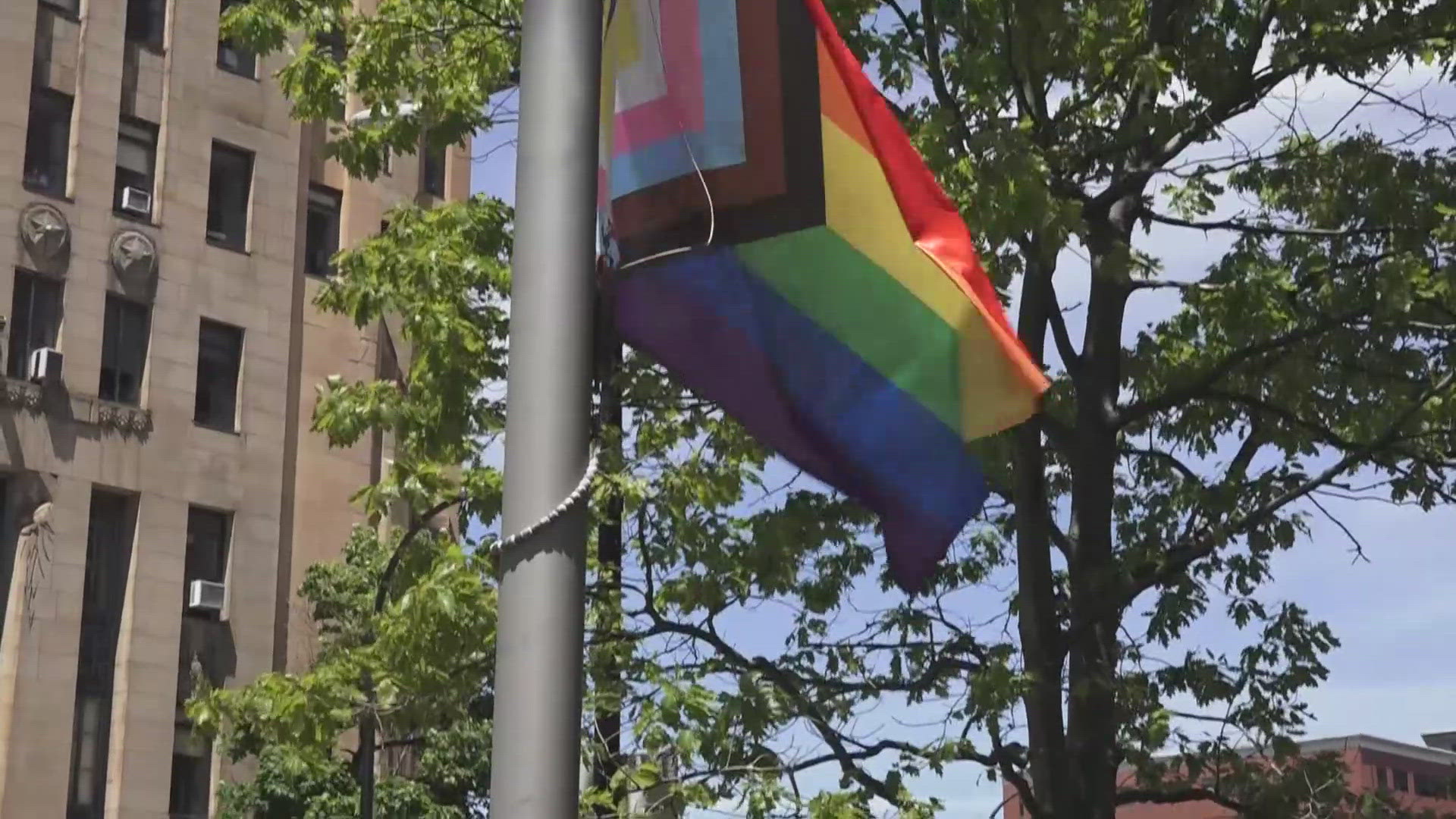 Buffalo kicks off Pride Month with flag raising ceremony | wgrz.com