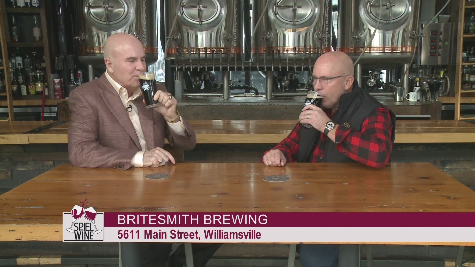 Dave Schutte explains how beers are named at Britesmith Brewing | wgrz.com