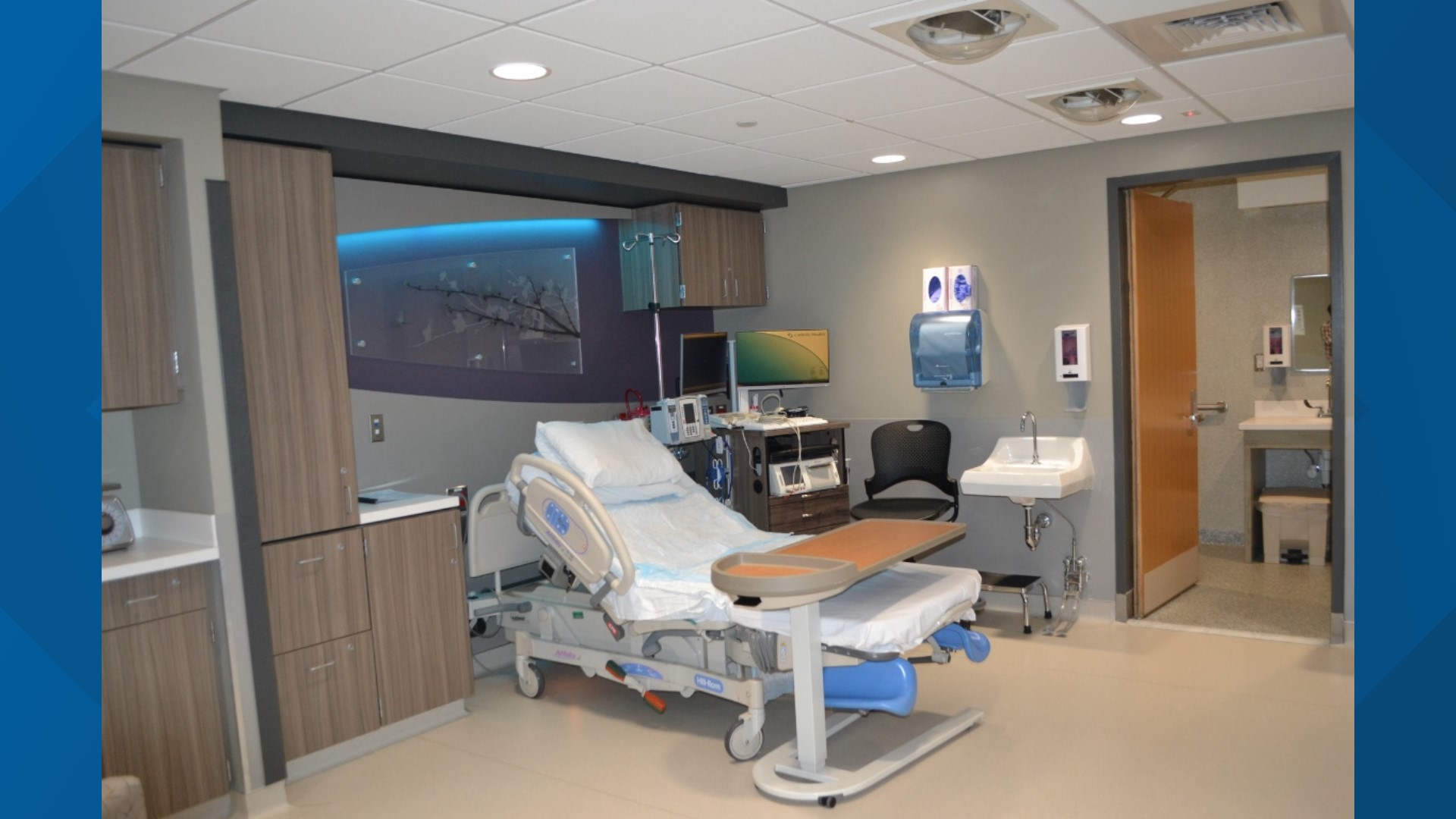 Mercy Hospital unveils major renovations to Labor & Delivery unit ...