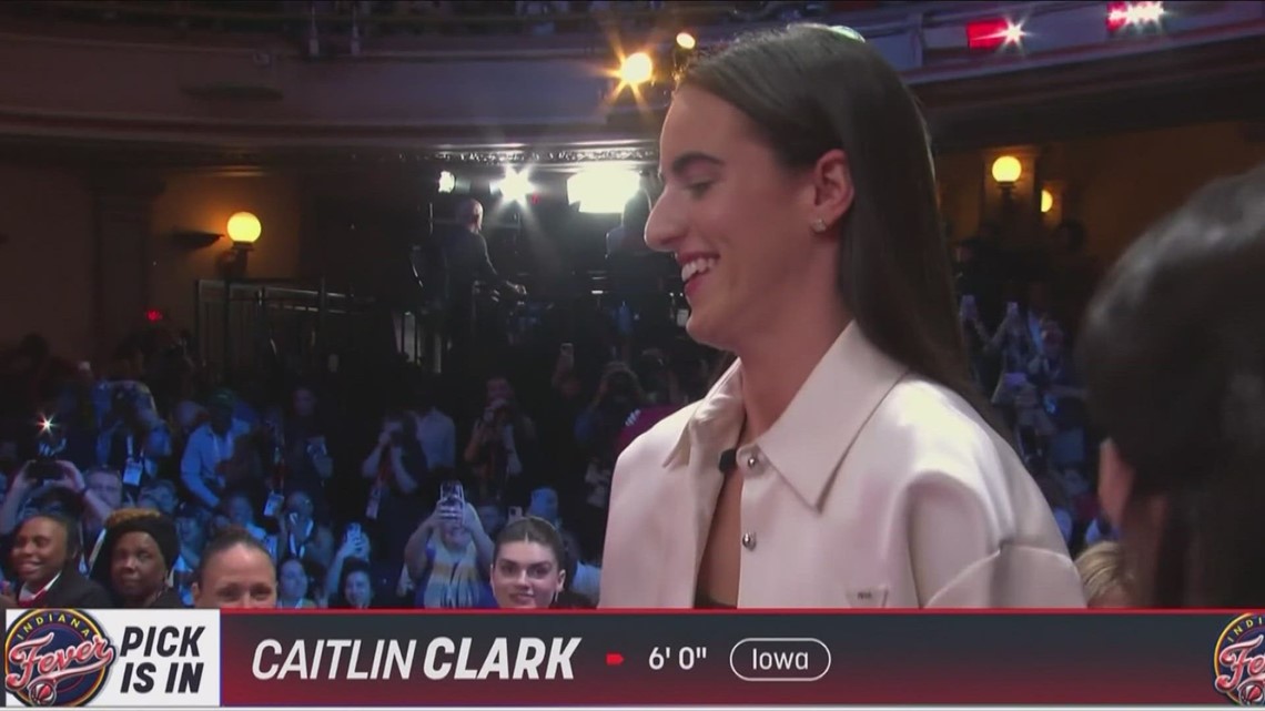 Caitlin Clark No. 1 draft pick in WNBA | wgrz.com