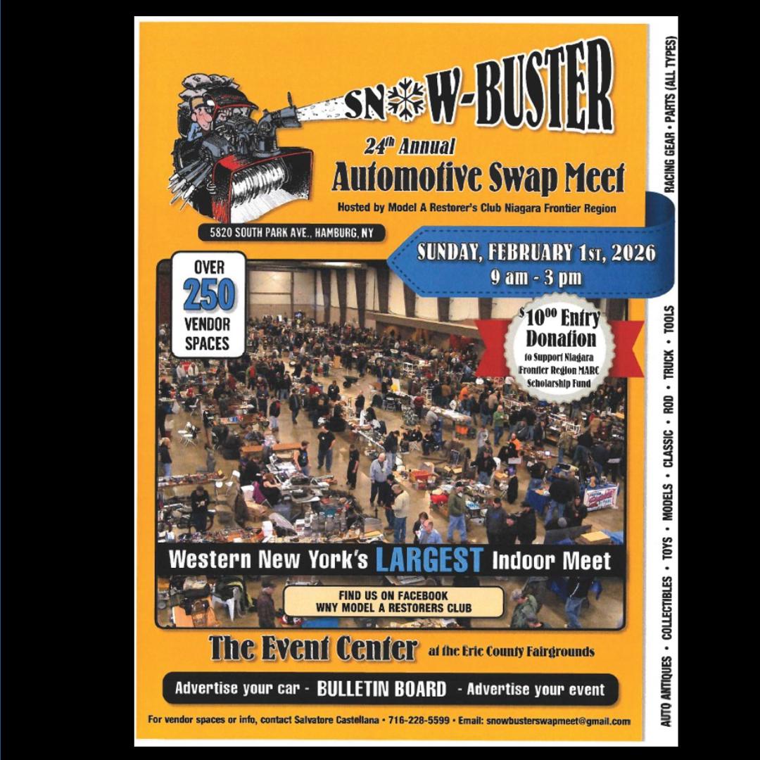 Snow-Buster 24th Automotive Swap Meet | wgrz.com