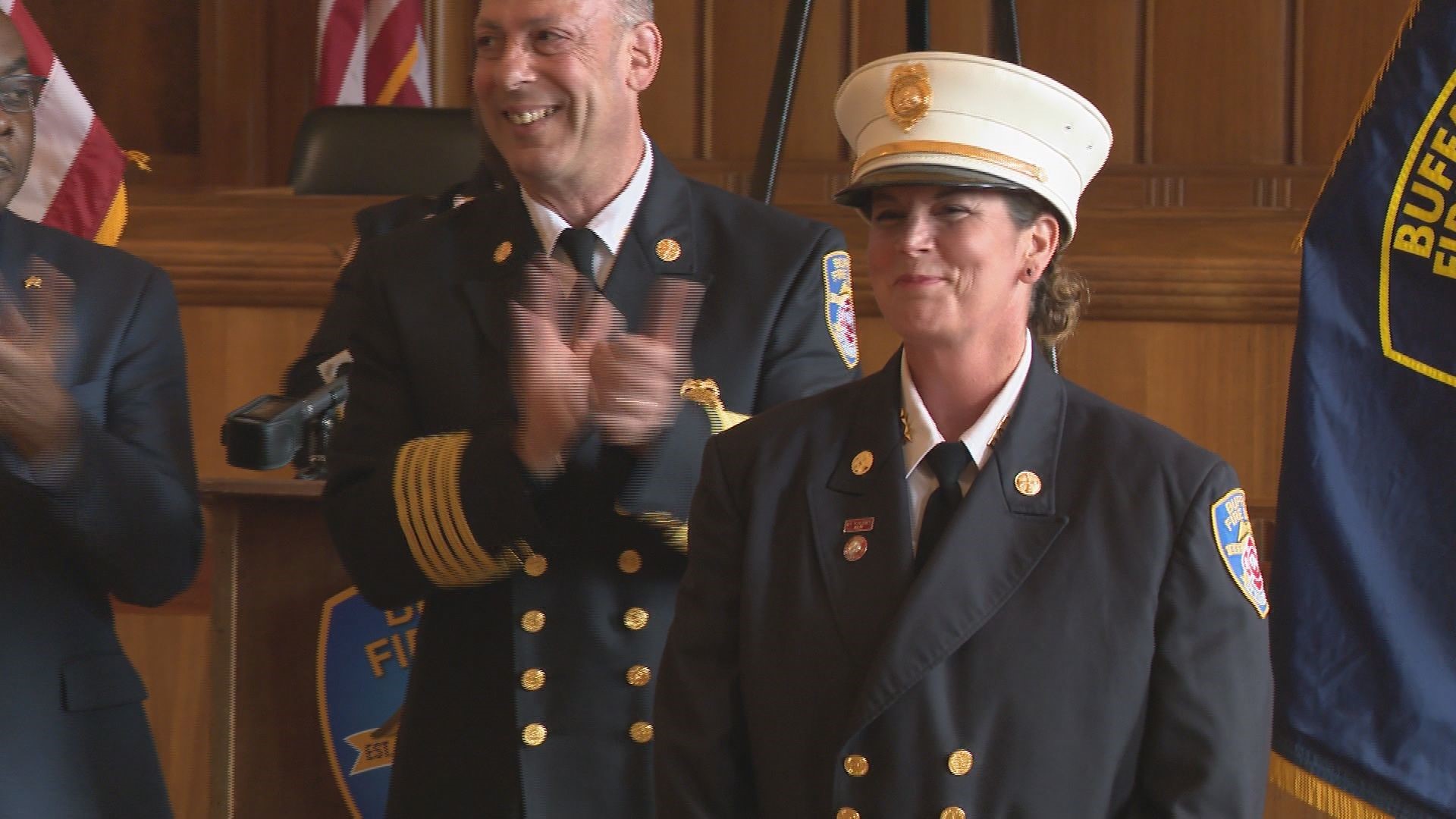 Buffalo Fire Department promotes first woman to rank of Division Chief ...