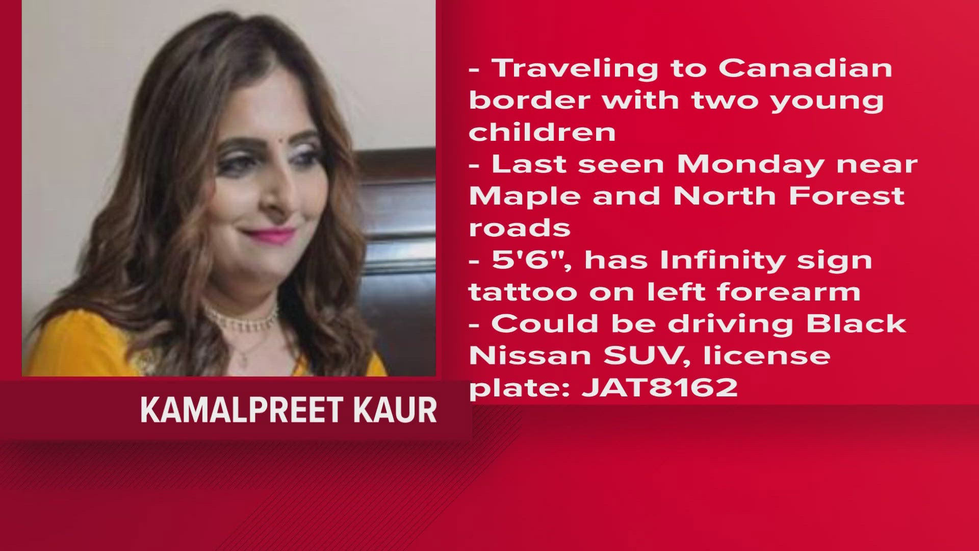 Amherst Police seek missing woman Kamalpreet Kaur | wgrz.com