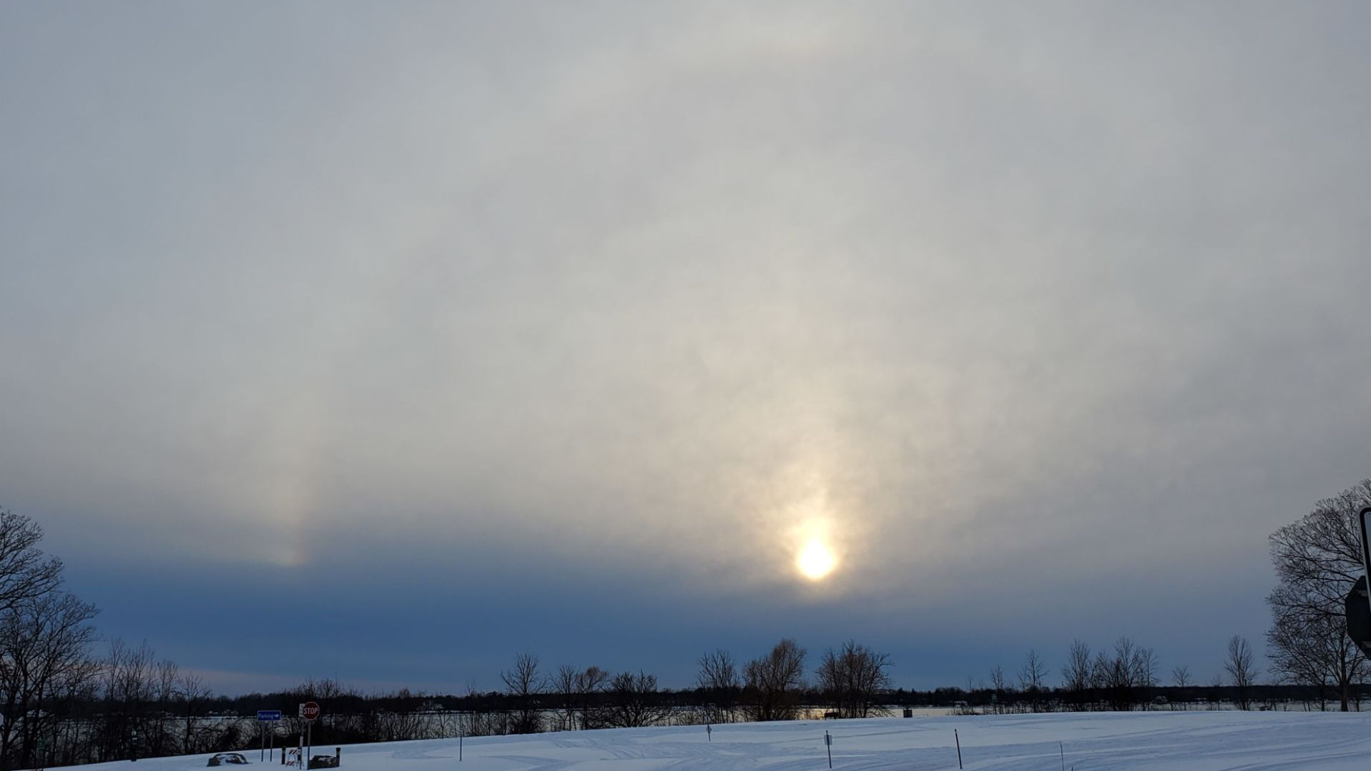 Spot a circle around the sun? It's probably a sun halo! | wgrz.com