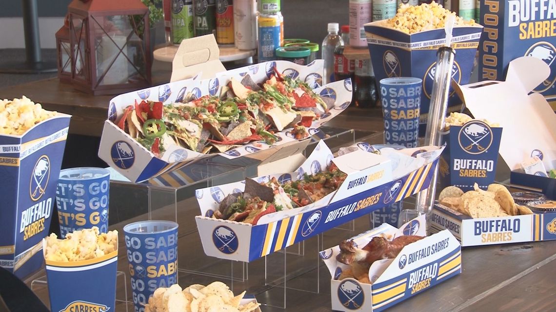Delaware North debuts new food offerings for Sabres games | wgrz.com