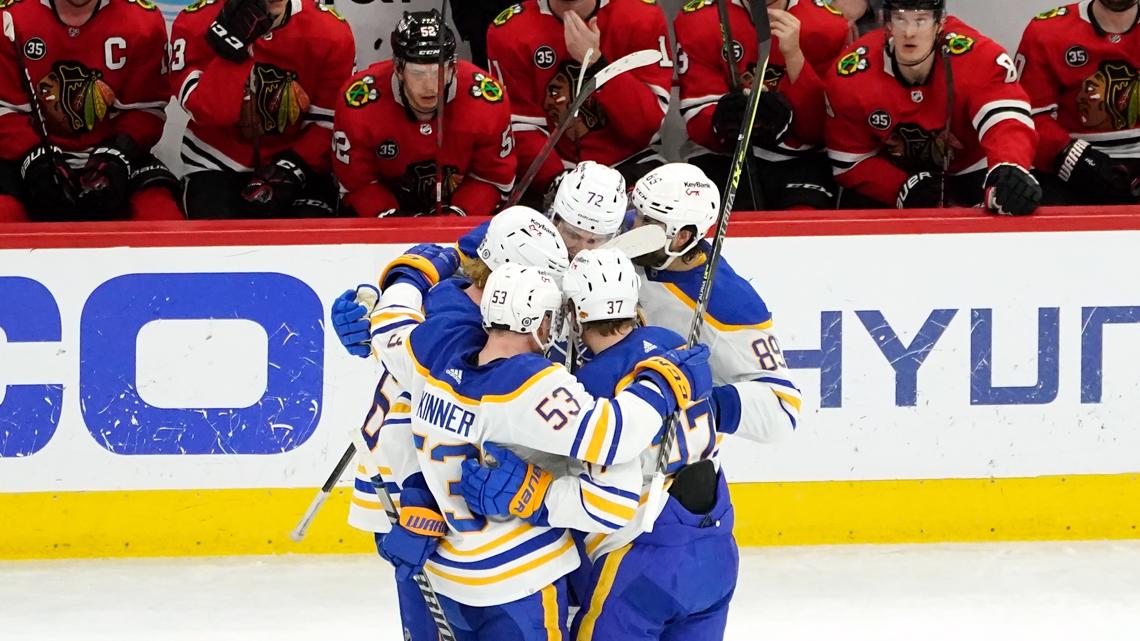 Sabres defeat Blackhawks 6-5 in wild comeback finish | wgrz.com