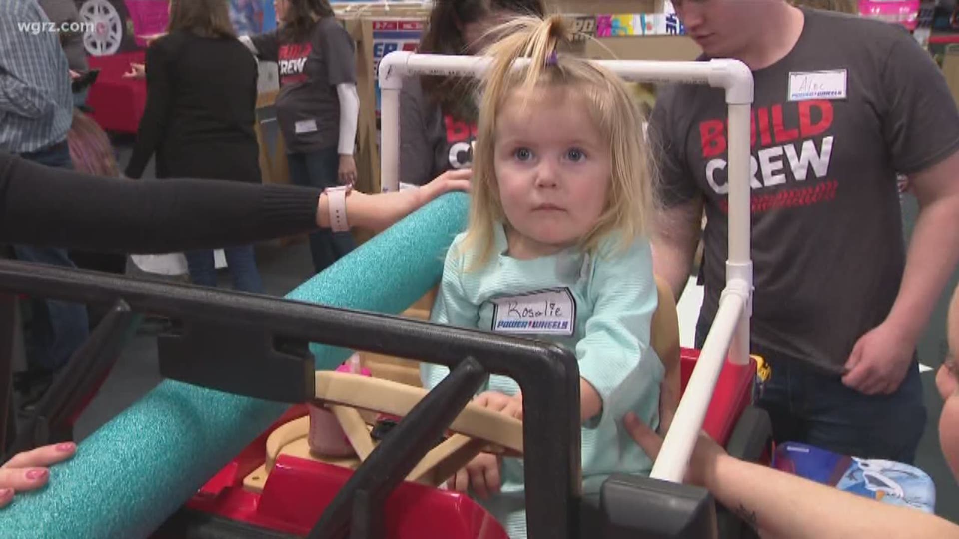 8 kids receive adaptive power wheels | wgrz.com