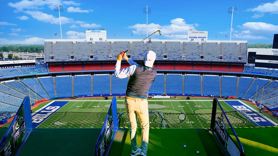 Hit golf balls off of the upper deck at Highmark Stadium | wgrz.com