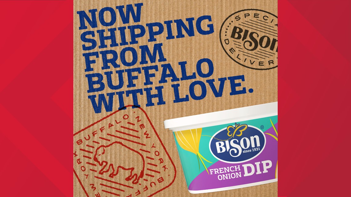 Bison French Onion Dip available outside of New York | wgrz.com