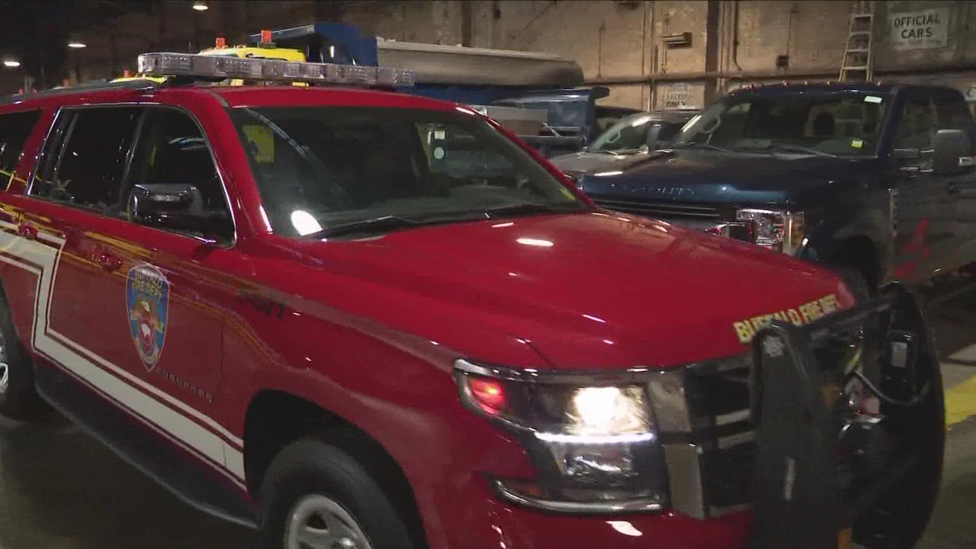 City preparing for storm with new use for fire equipment | wgrz.com