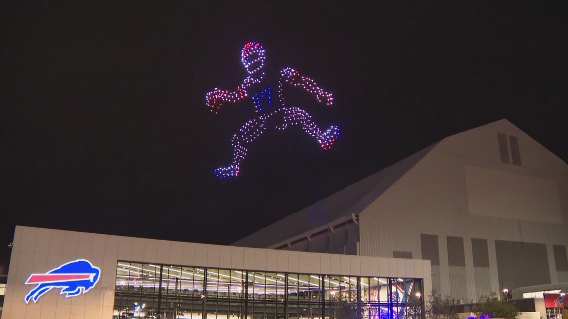 Halftime drone show at Highmark stadium | wgrz.com