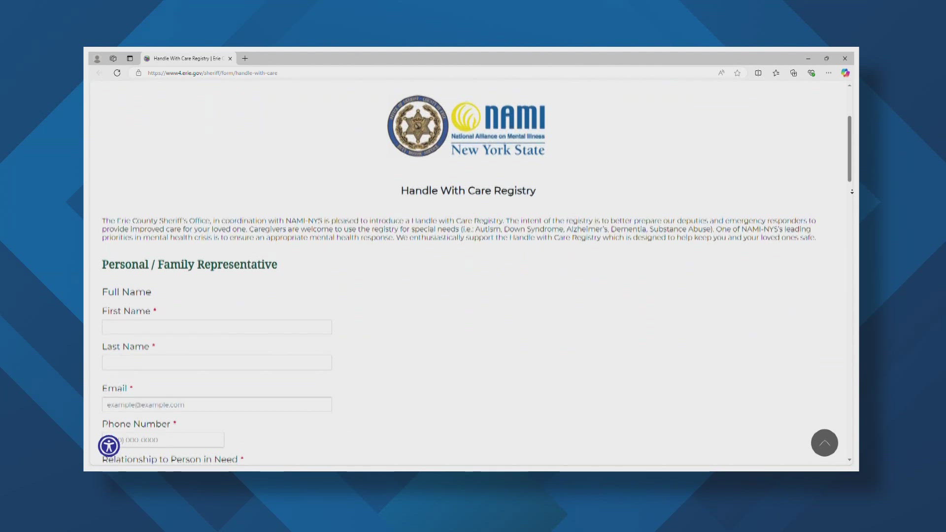 'Handle with Care' registry launched | wgrz.com