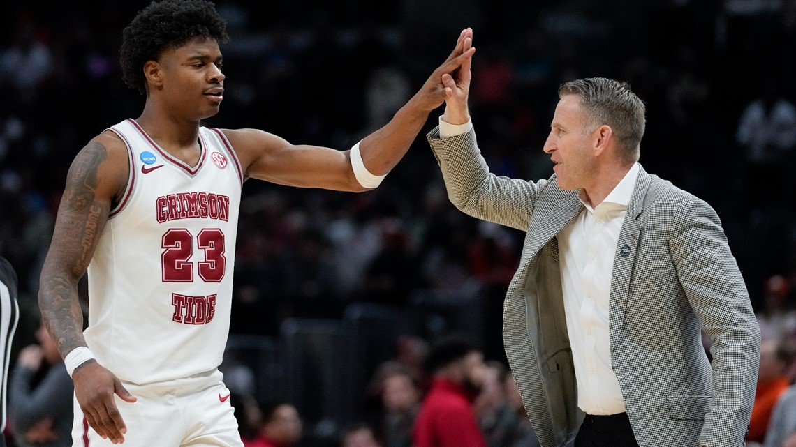 Alabama basketball coach Nate Oats leads Tide to Final Four | wgrz.com