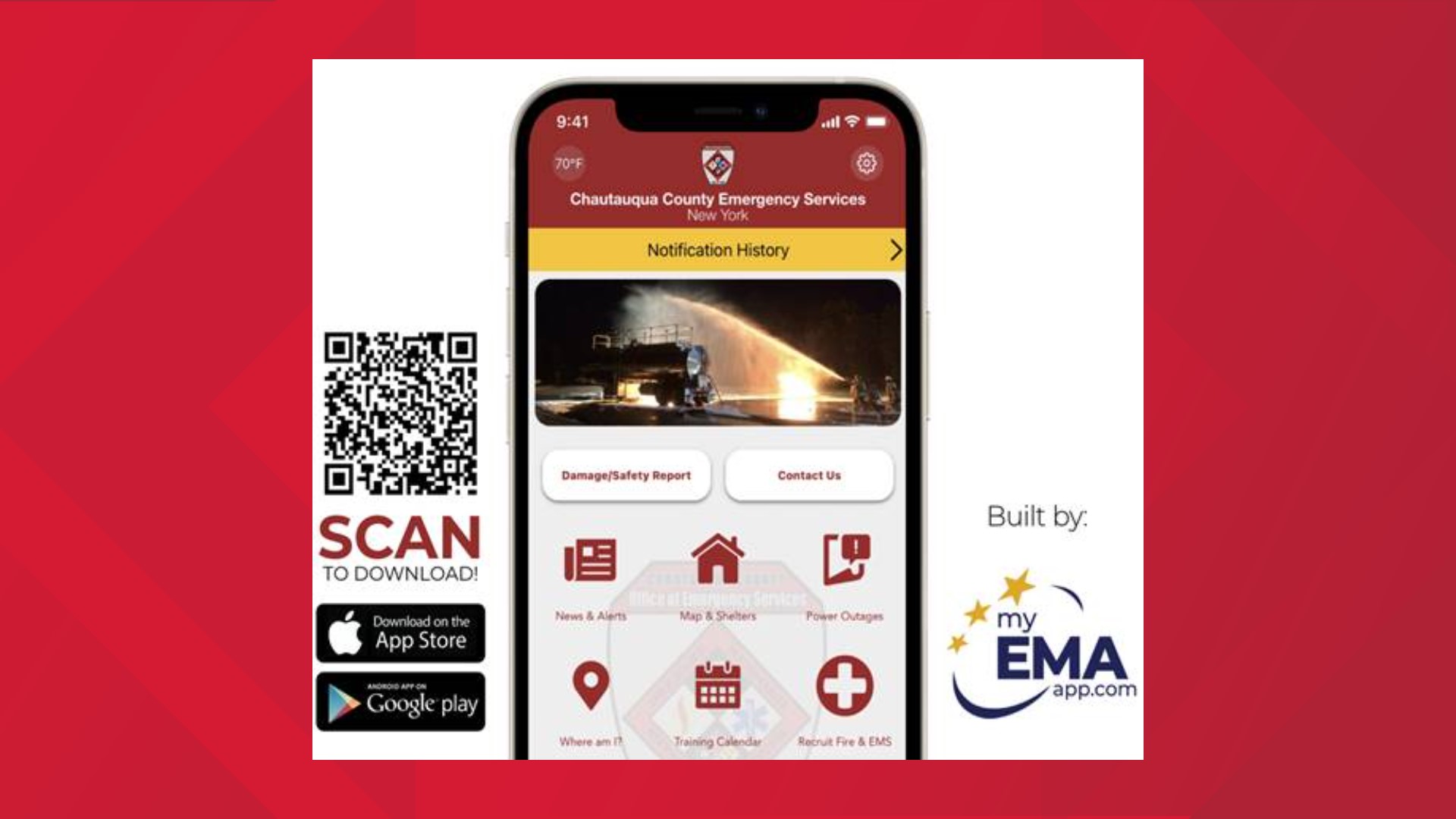 Emergency Services app created for Chautauqua County residents | wgrz.com