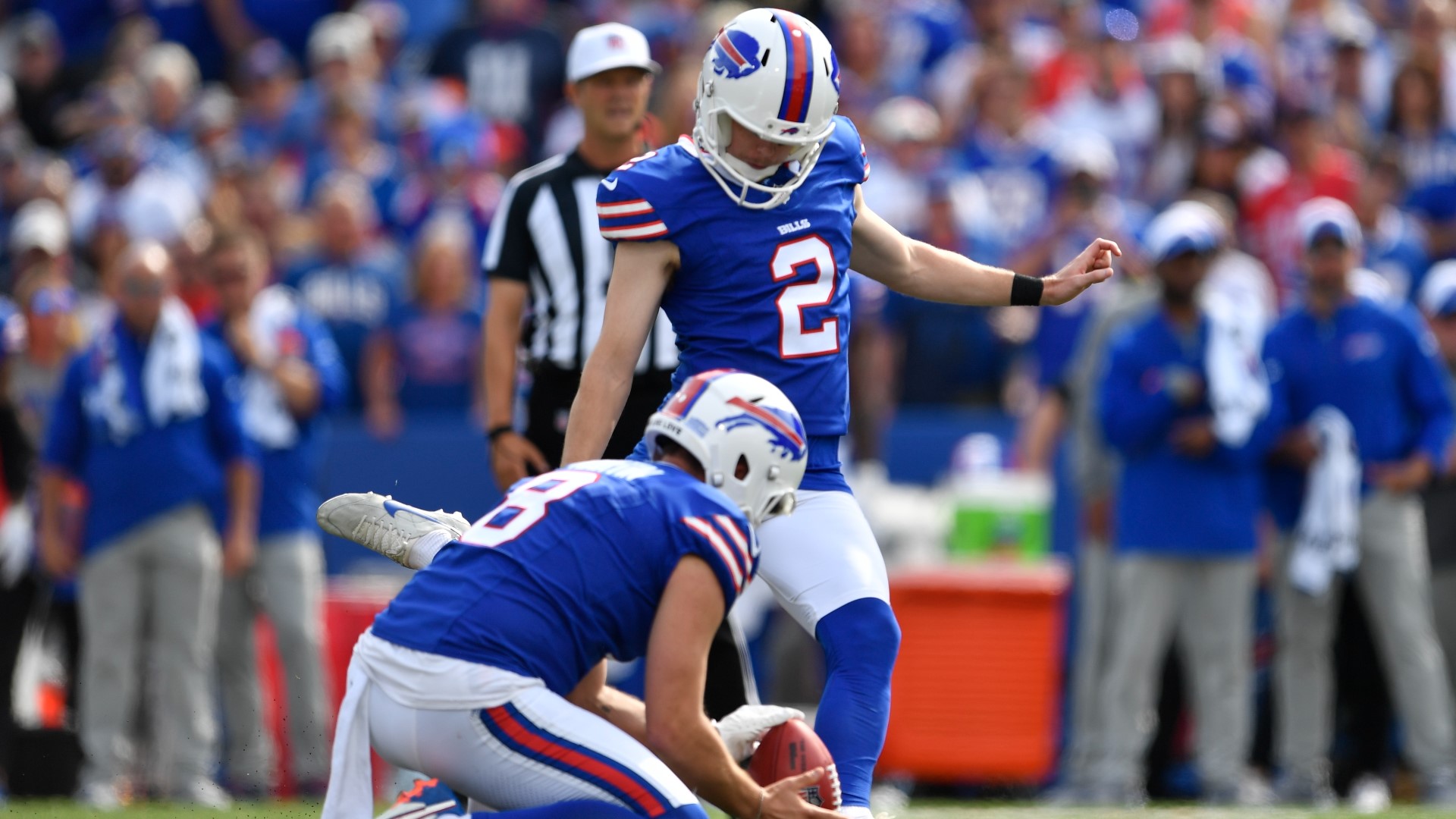 Bills kicker Tyler Bass gets preseason off on the right foot after ...
