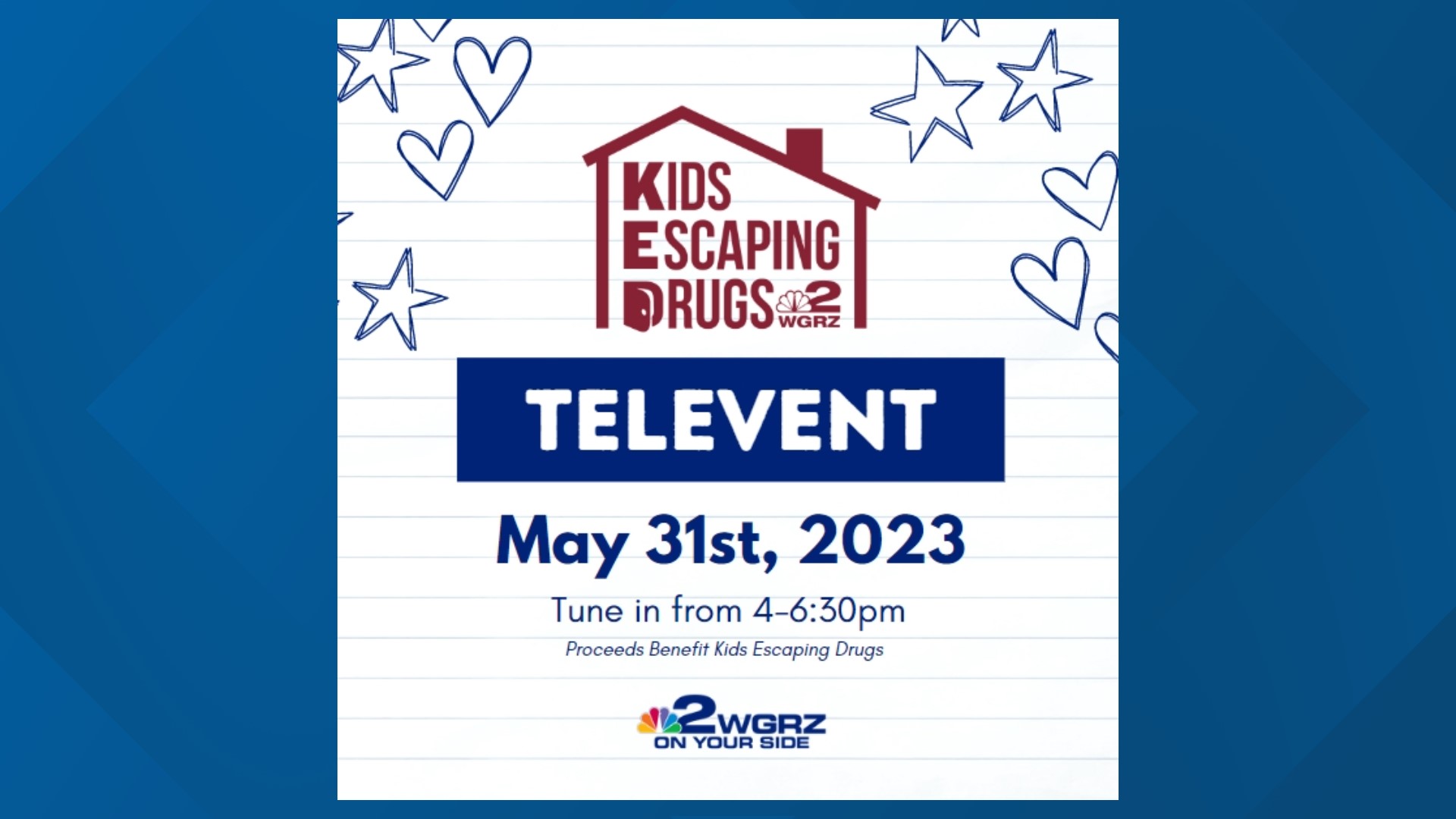 Kids Escaping Drugs Televent 5/31 | wgrz.com