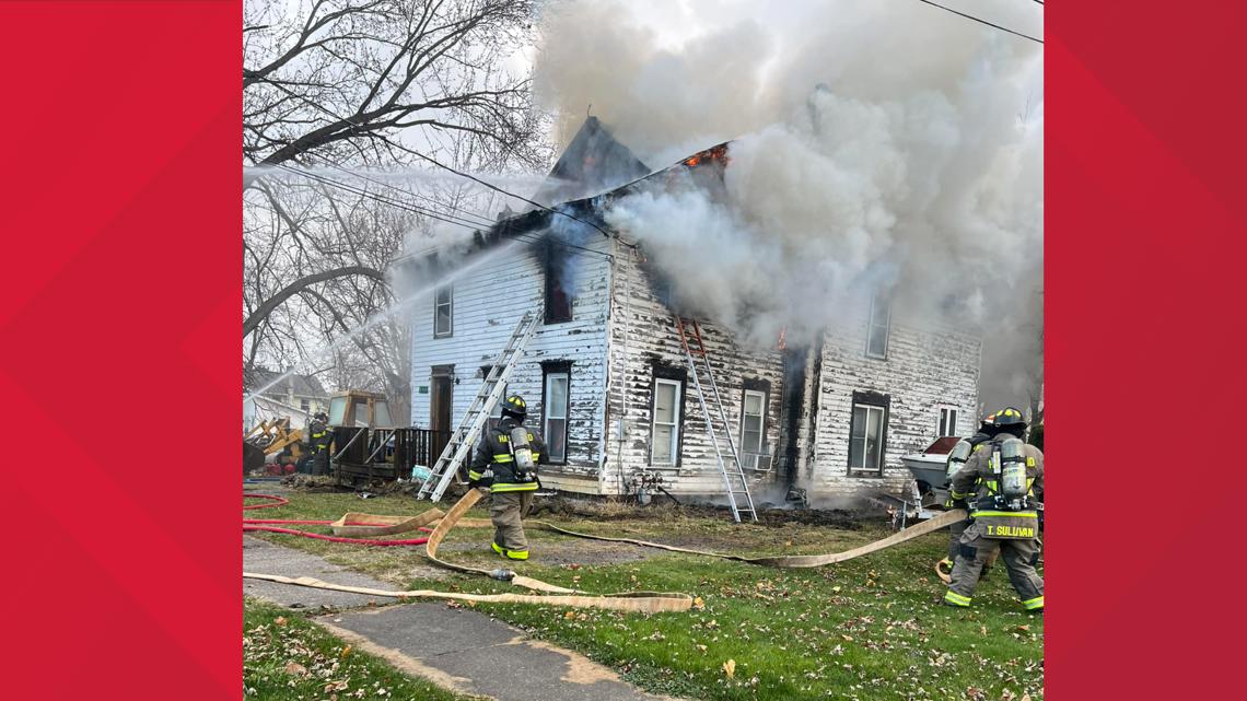 Multiple fire crews respond to Barker house fire Sunday | wgrz.com