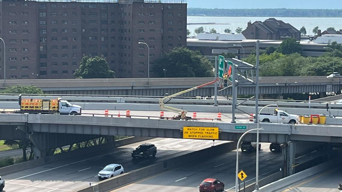 New York State DOT closes Route 5 off ramp to I-190 in Buffalo | wgrz.com