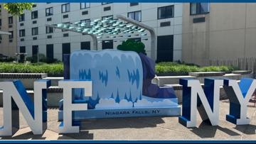 Sculpture unveiled in Niagara Falls | wgrz.com