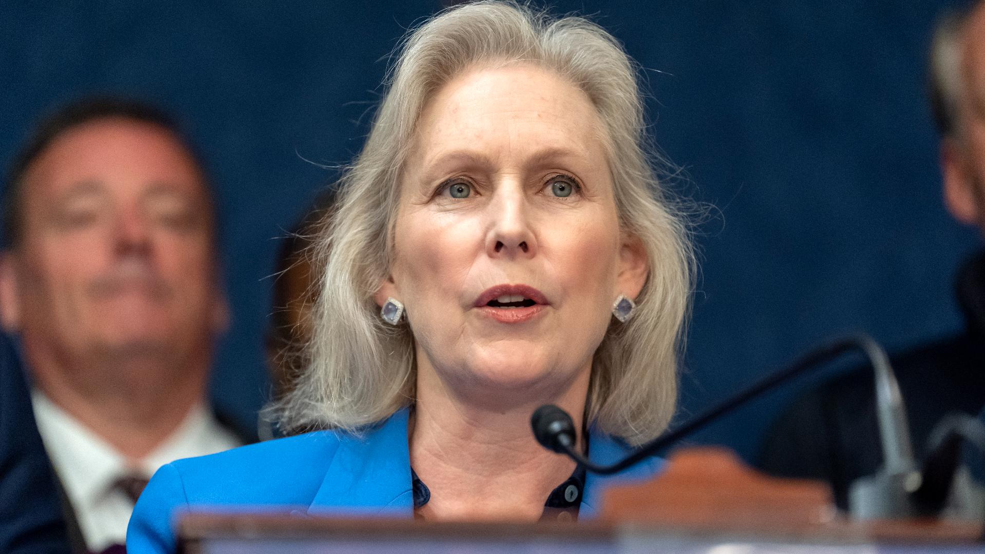 Senator Kirsten Gillibrand makes statement on government shutdown ...
