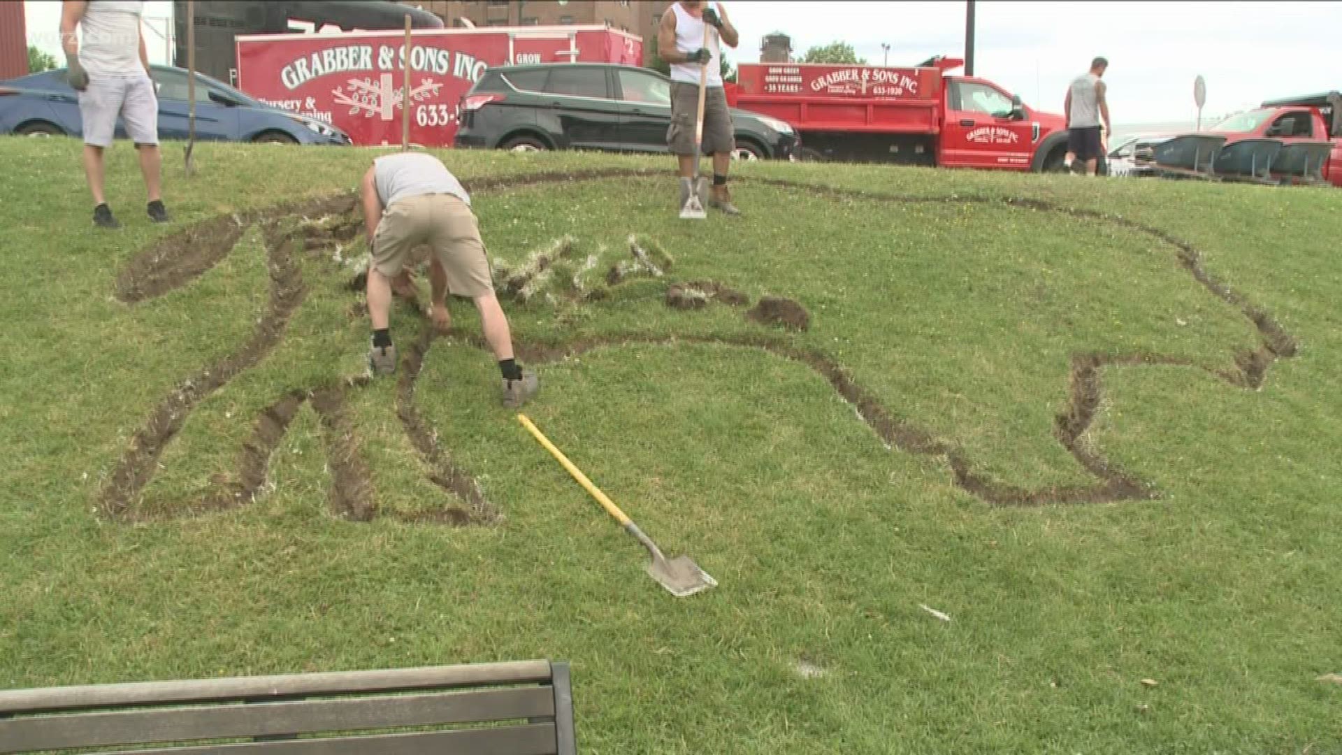Preparations begin for annual Human BuffaLove aerial photo | wgrz.com