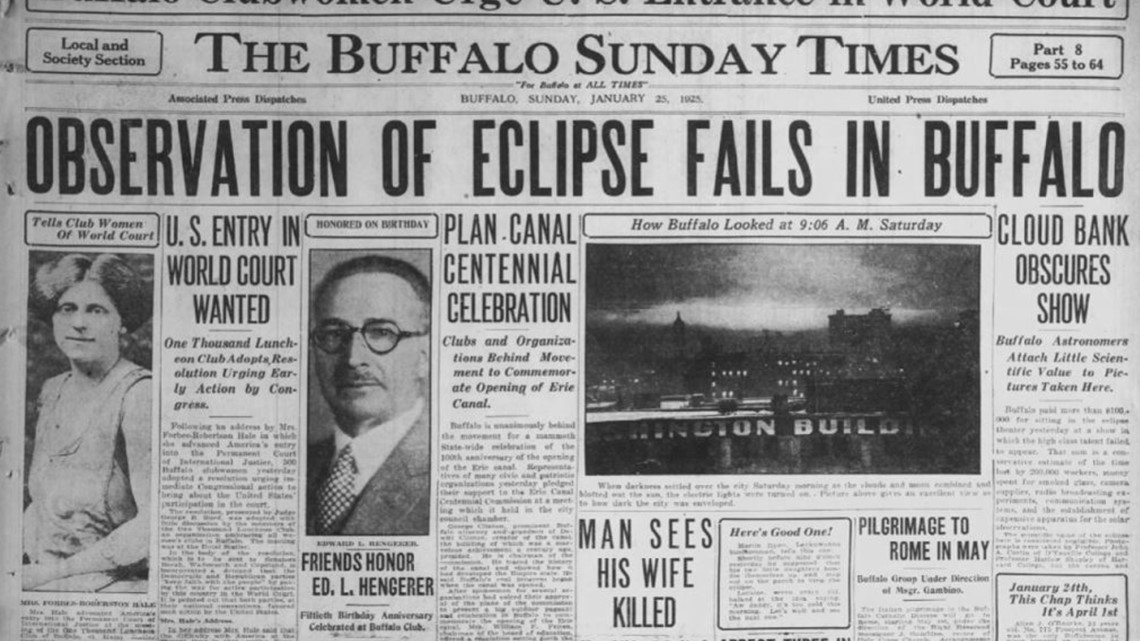January 24 marks the 99th anniversary of the last total solar eclipse ...