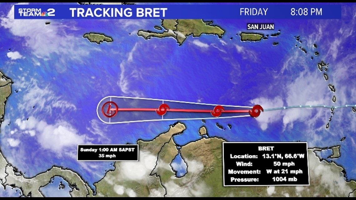 Updates: Tracking Tropical Storms Bret and Cindy | wgrz.com