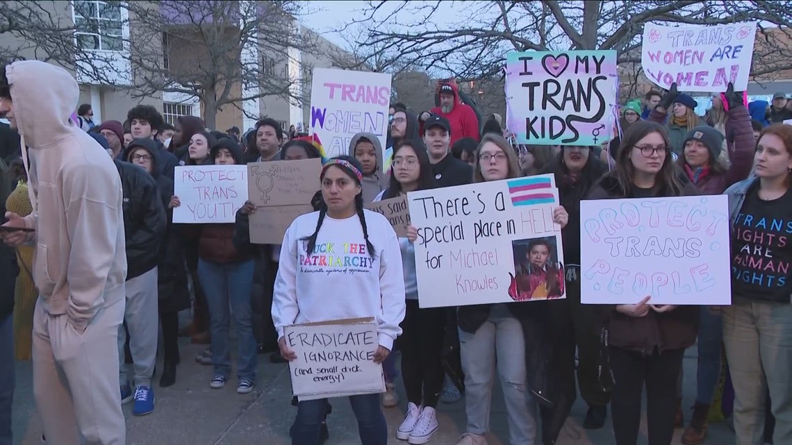 Tensions heat up at UB as demonstrators protest controversial speaker ...