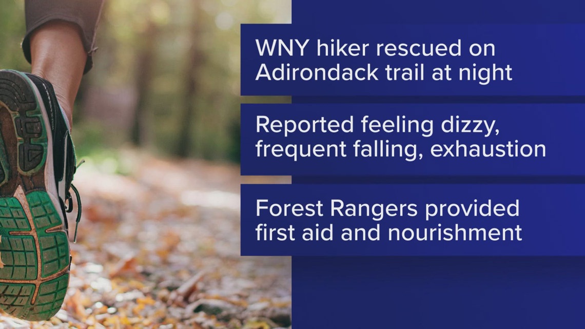 DEC forest rangers rescue Allegany man on Adirondack trail | wgrz.com