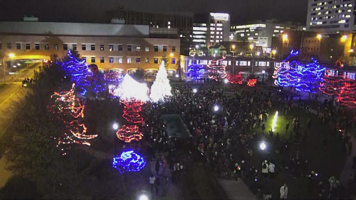 Annual Tree of Hope lighting ceremony held at Roswell Park | wgrz.com