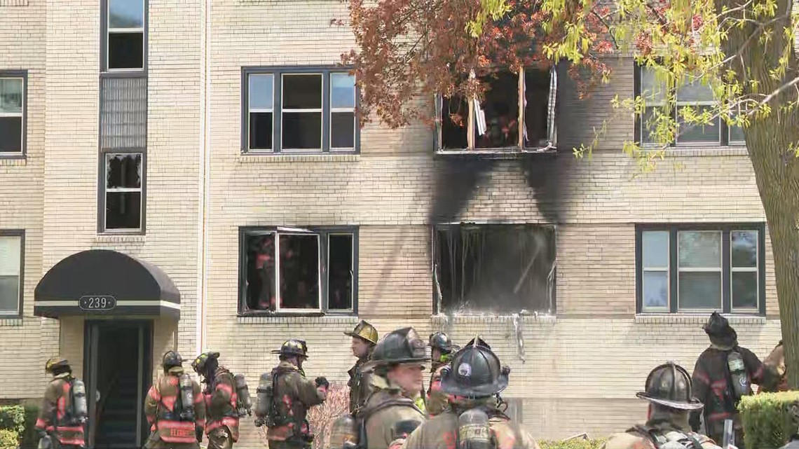 Buffalo firefighters investigate apartment fire on Parkside Avenue ...