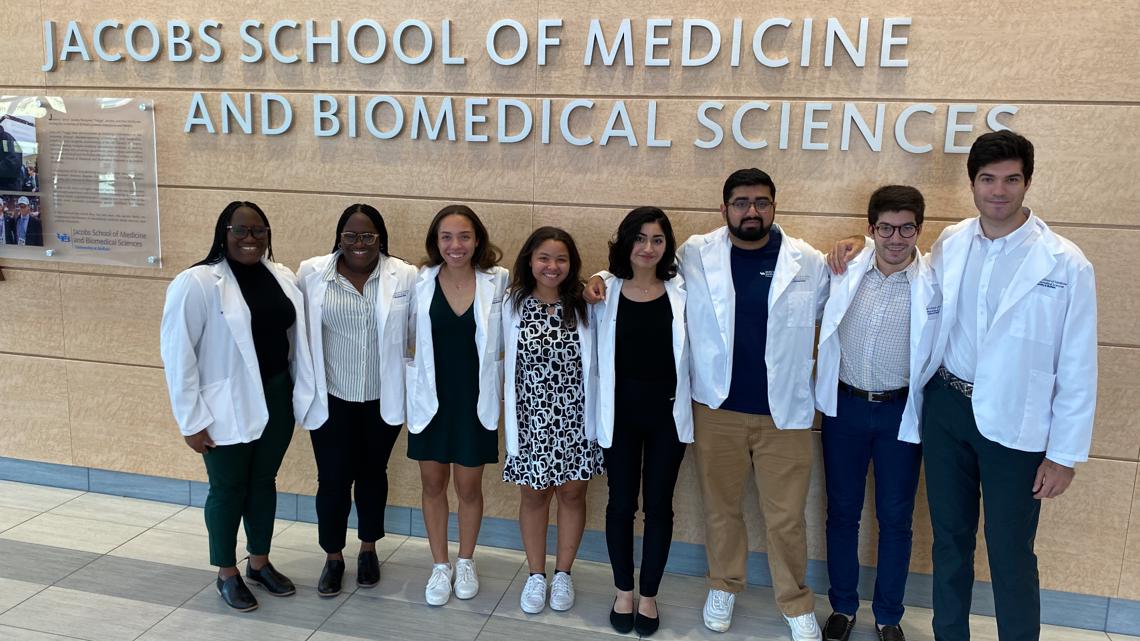 Three sets of twins, 8 siblings at UB Medical School | wgrz.com