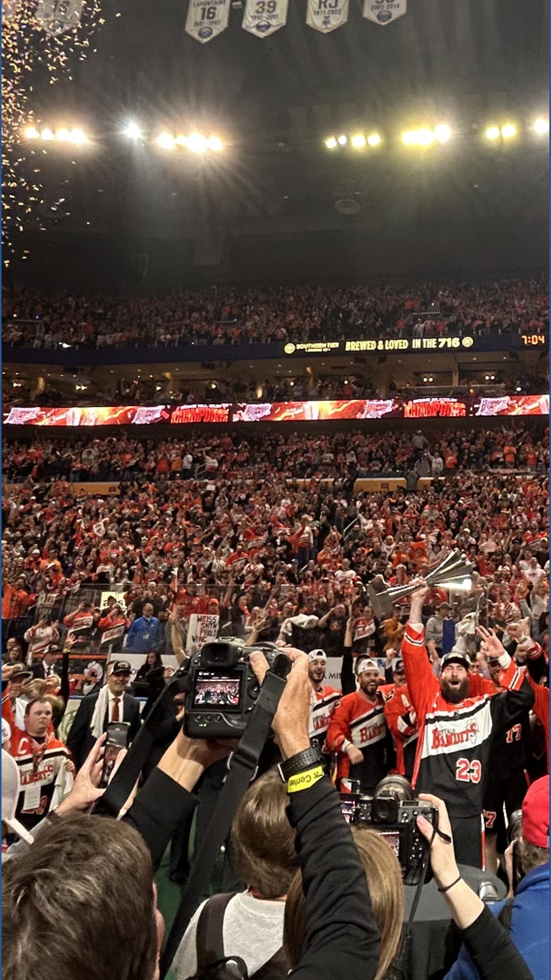 Bandits score today reflects an NLL three-peat in Buffalo | wgrz.com