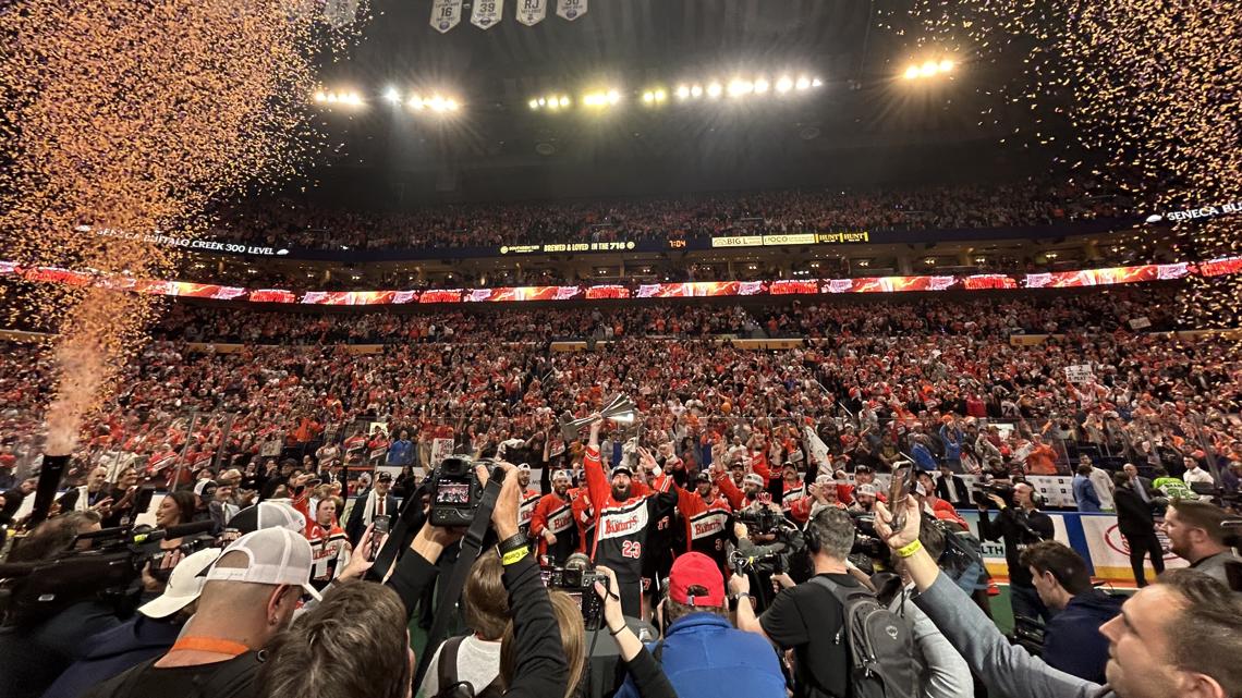 Bandits score today reflects an NLL three-peat in Buffalo | wgrz.com