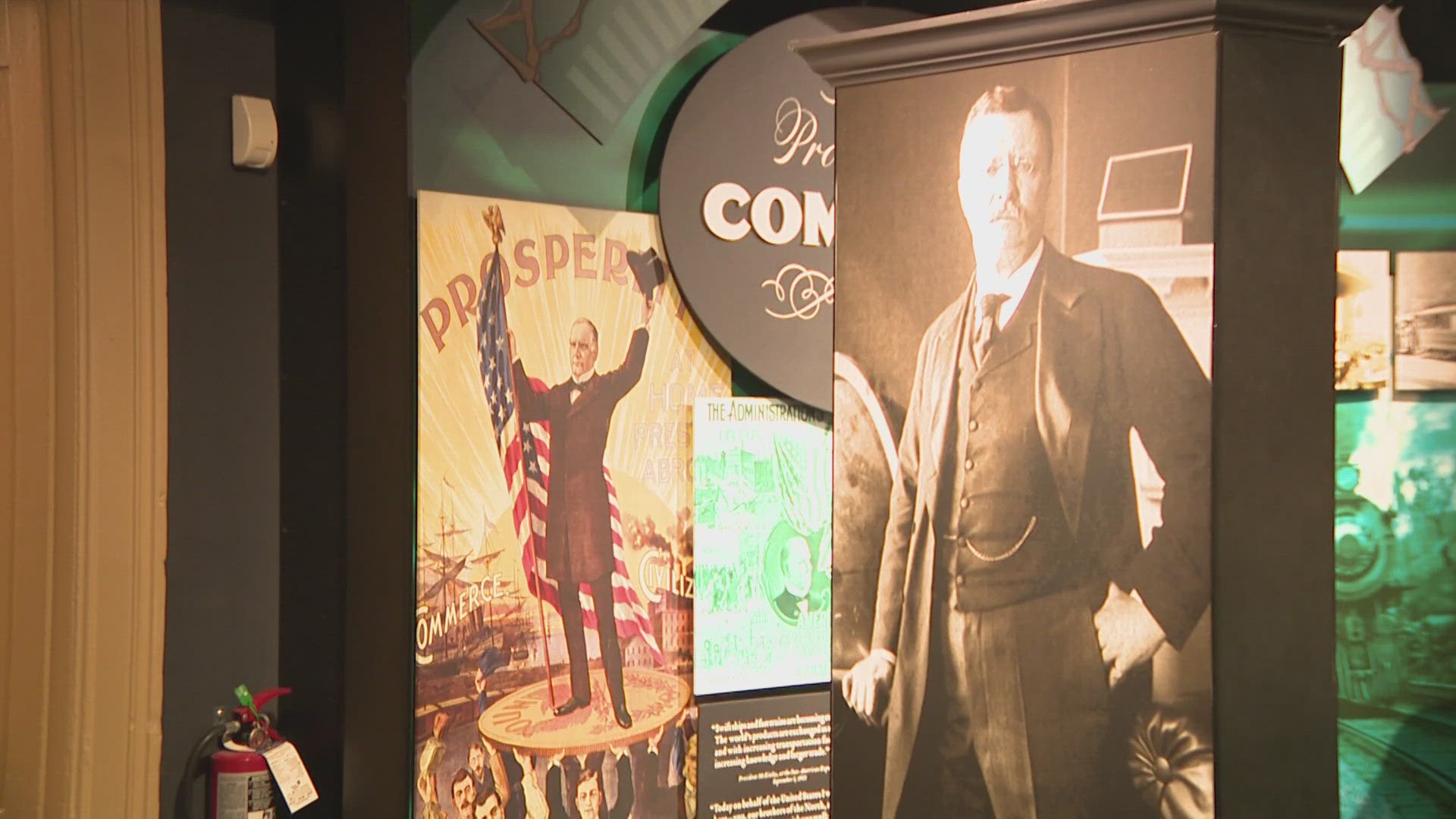 Theodore Roosevelt Inauguration site debuts 45-star American flag for ...