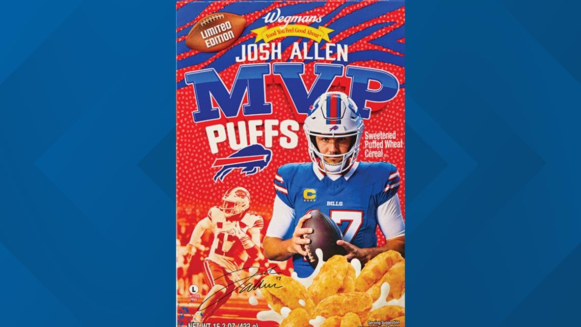 Wegmans launches Josh Allen MVP Puffs cereal | wgrz.com