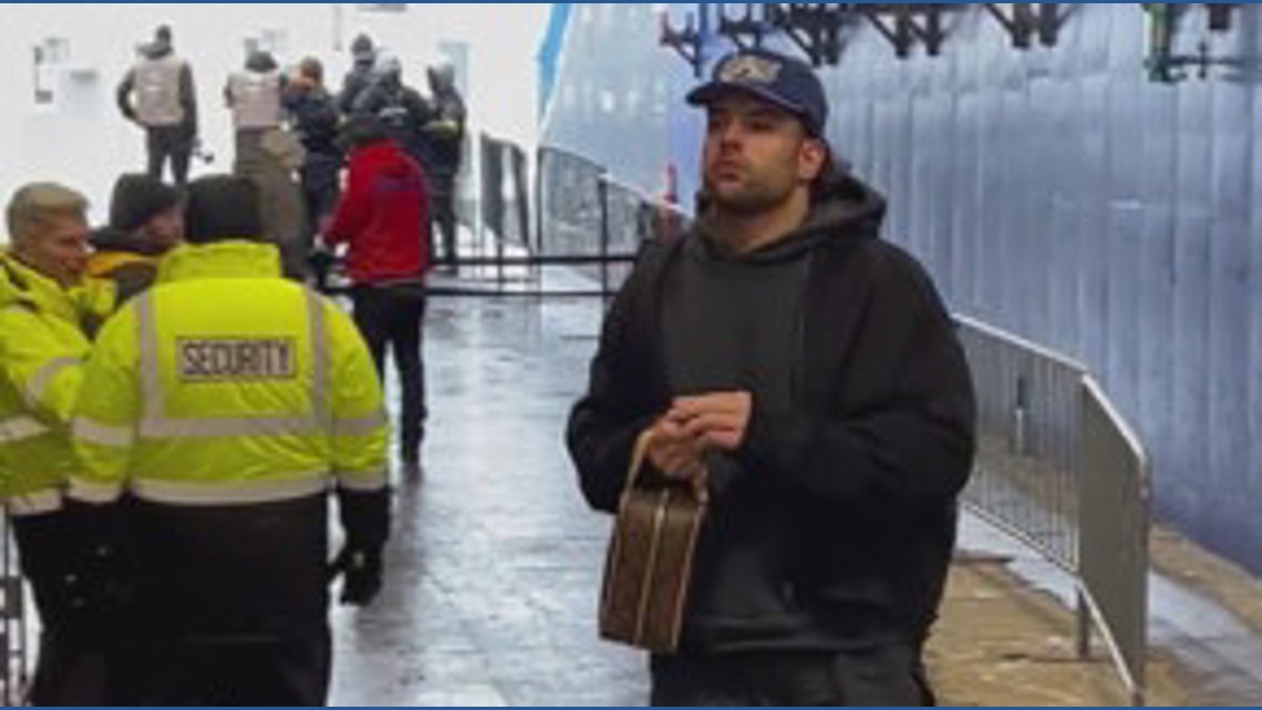 Bills pregame: Matt Milano arrives at Highmark Stadium | wgrz.com