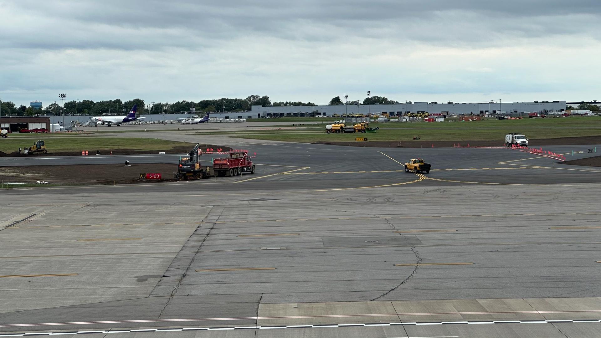Buffalo Niagara Airport shares update in runway project progress | wgrz.com