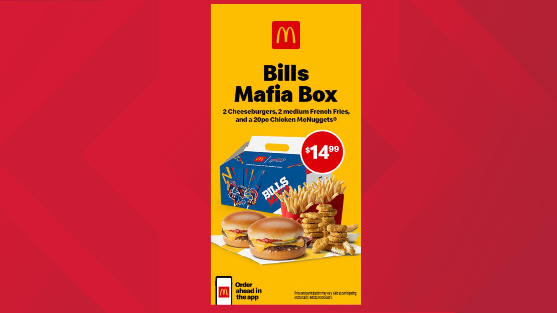 Bills Mafia gets their own meal box at McDonald's | wgrz.com