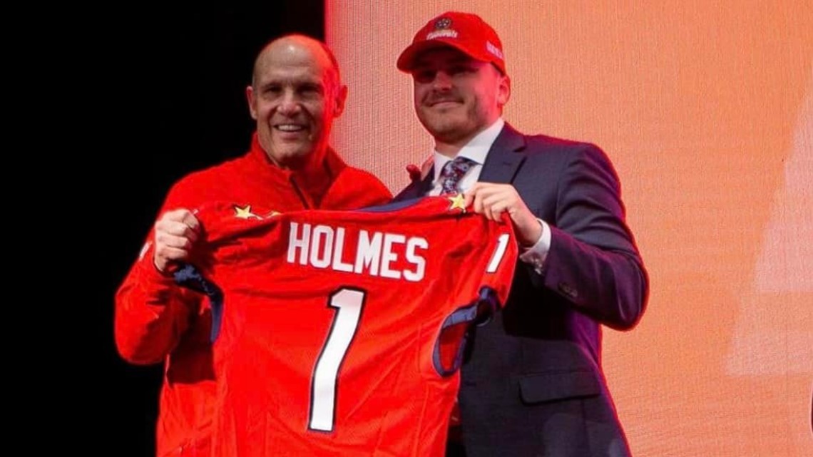 OP native Ben Holmes overcomes odds to realize pro football dream ...