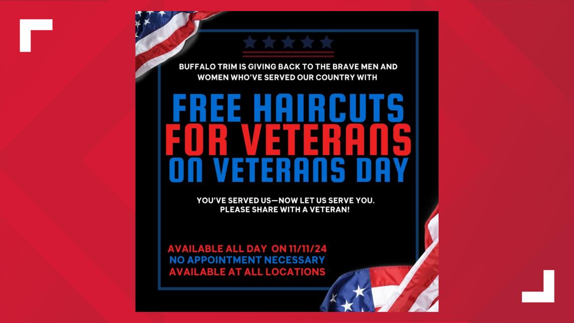 Buffalo Trim offering free haircuts for Veterans Day | wgrz.com