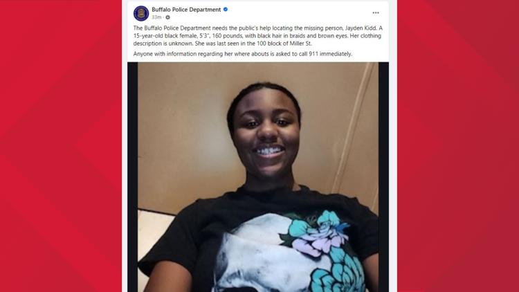 Buffalo Police looking for a missing 15-year-old | wgrz.com