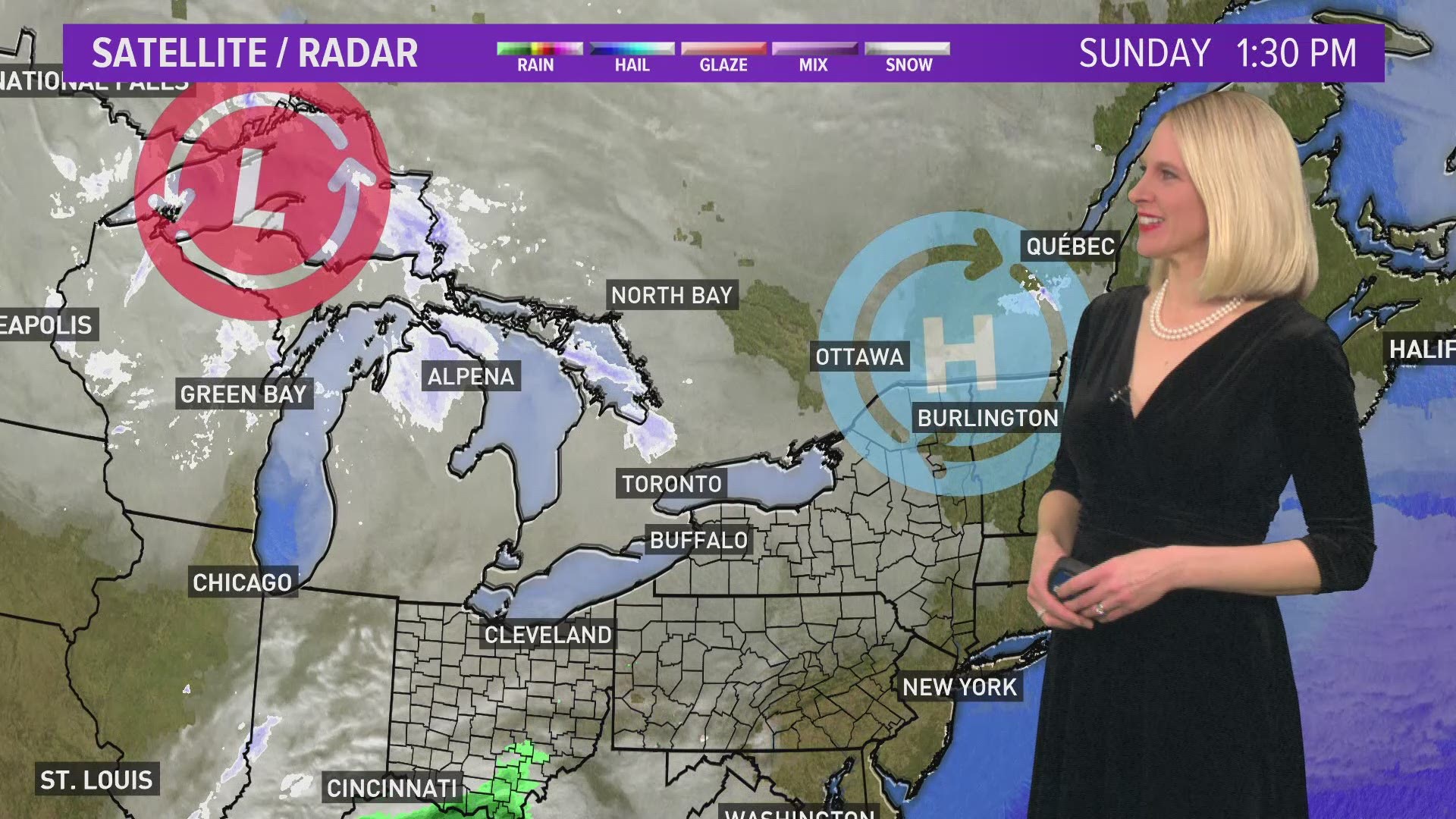 Storm Team 2 Jennifer Stanonis' Evening Forecast for 12/23/2018 | wgrz.com
