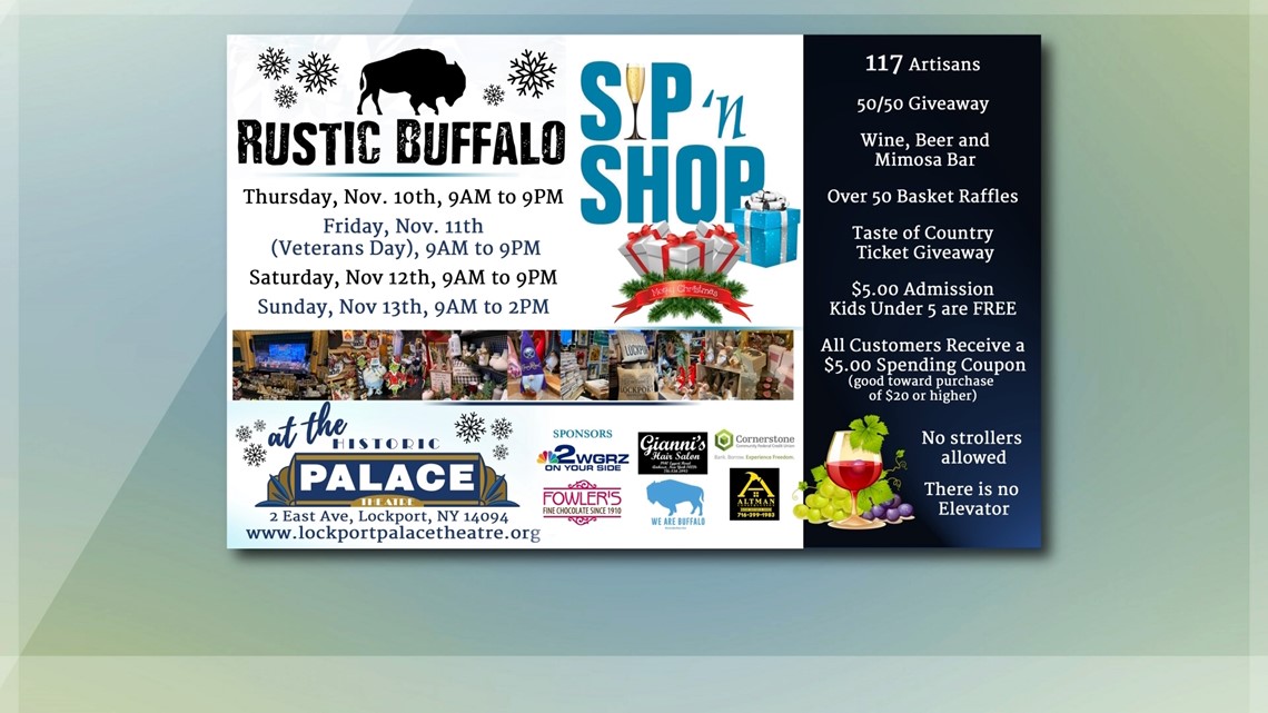 November 5 - Rustic Buffalo Artisan Market | wgrz.com