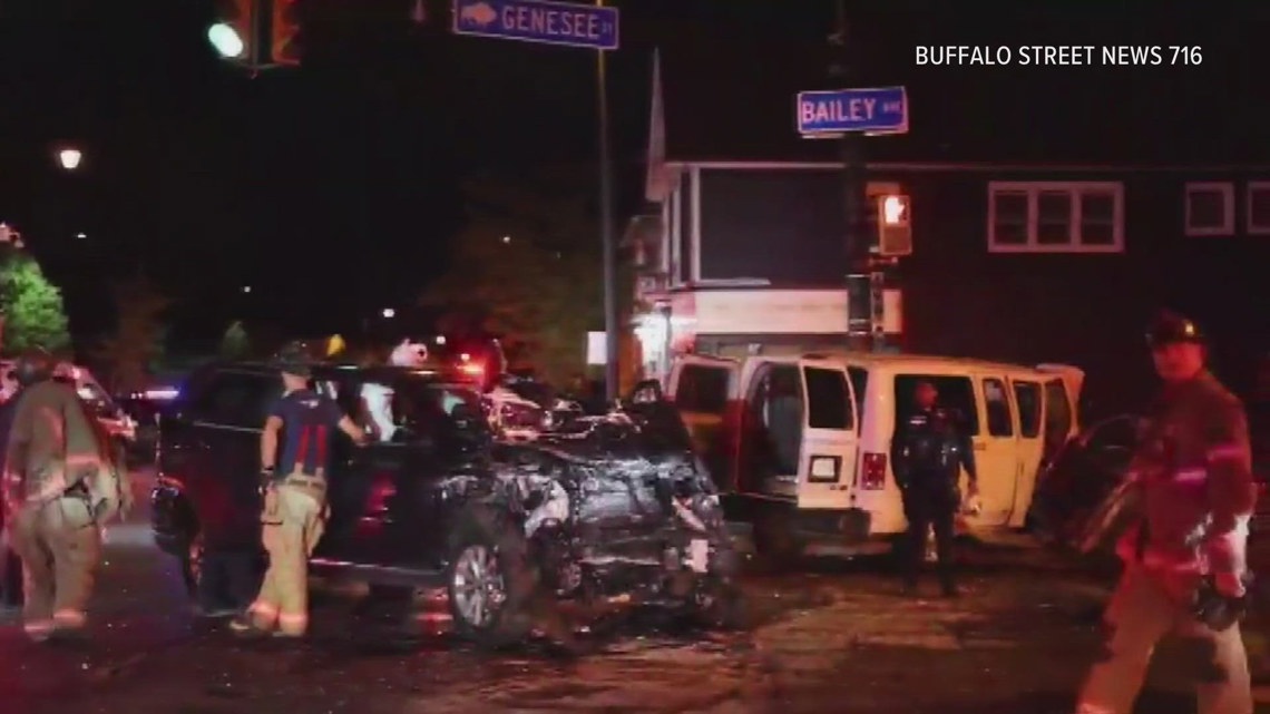 Buffalo crash involves church van with children | wgrz.com