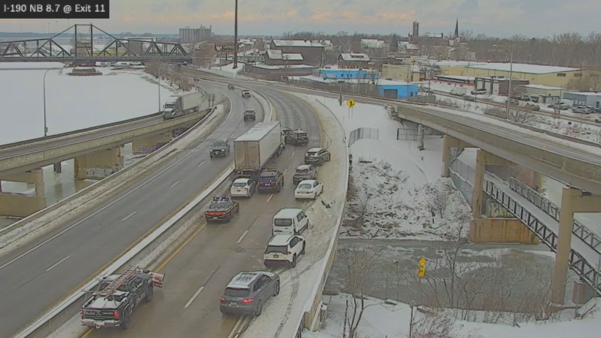 I-190 North reopen following vehicle crash | wgrz.com